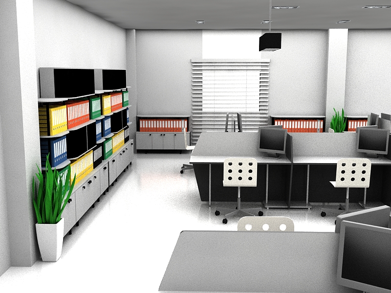 Basic Office Interior Design / Planning by Muhammad Ovais at Coroflot.com
