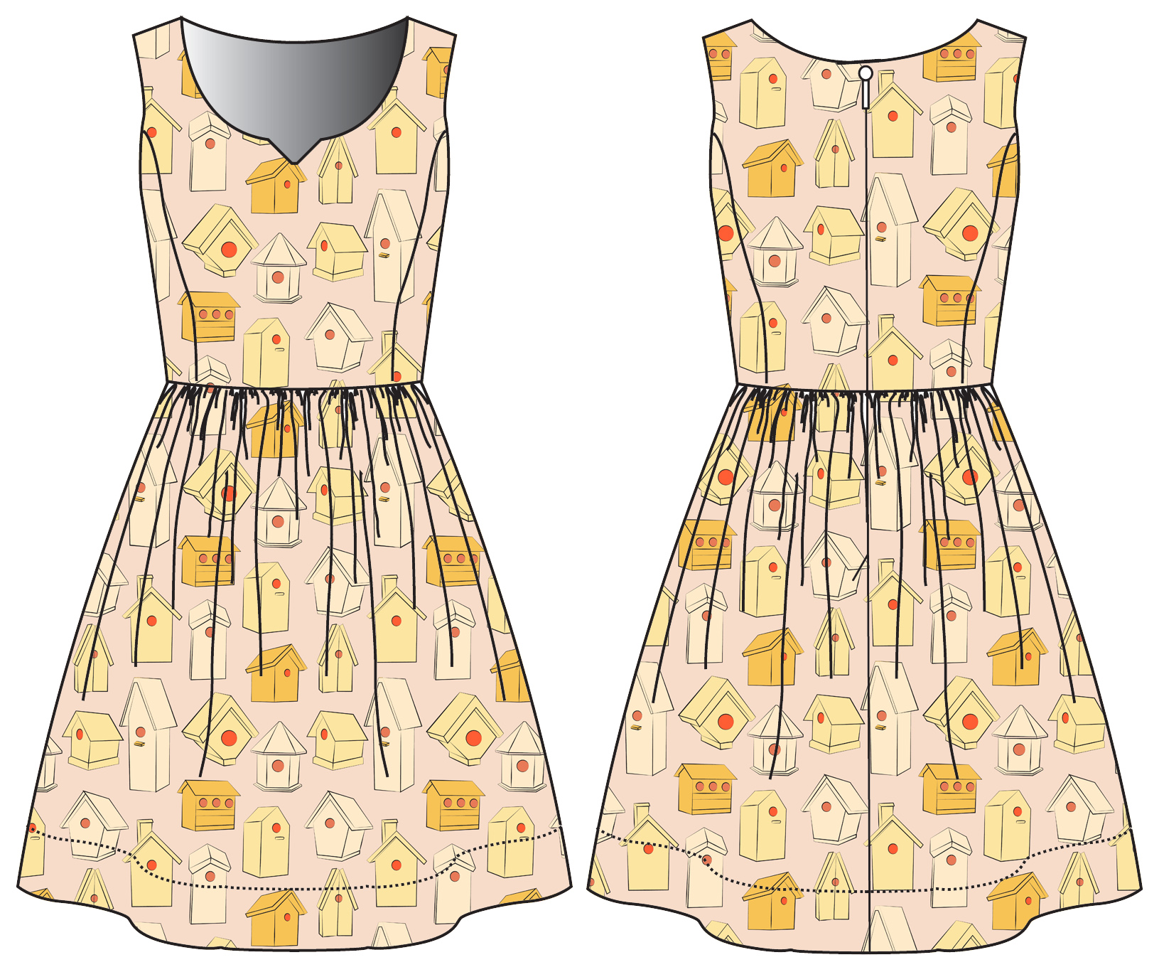 Digital prints by Susan Morrison at Coroflot.com