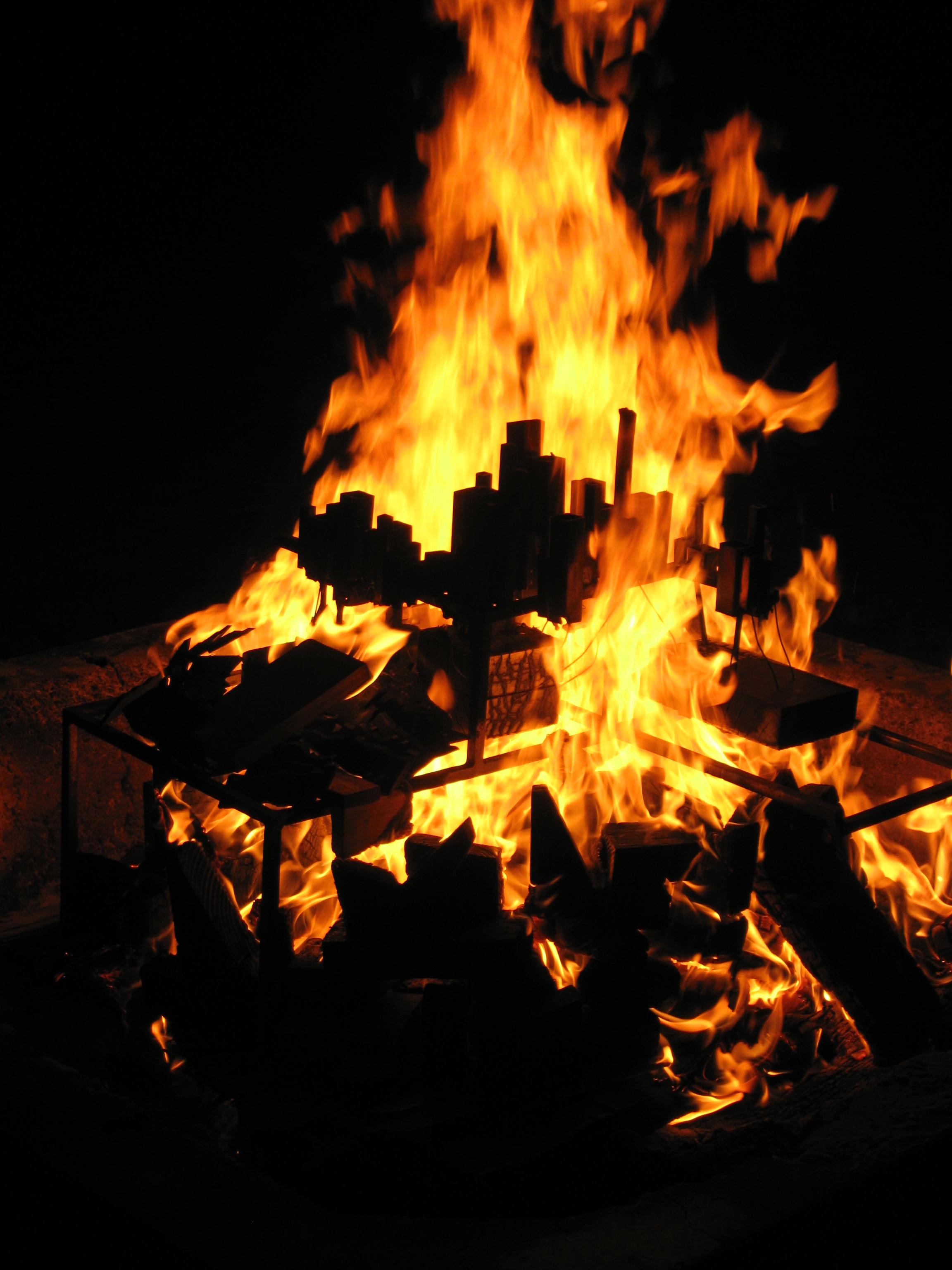 Fire Sculpture by Bob Jones at Coroflot.com