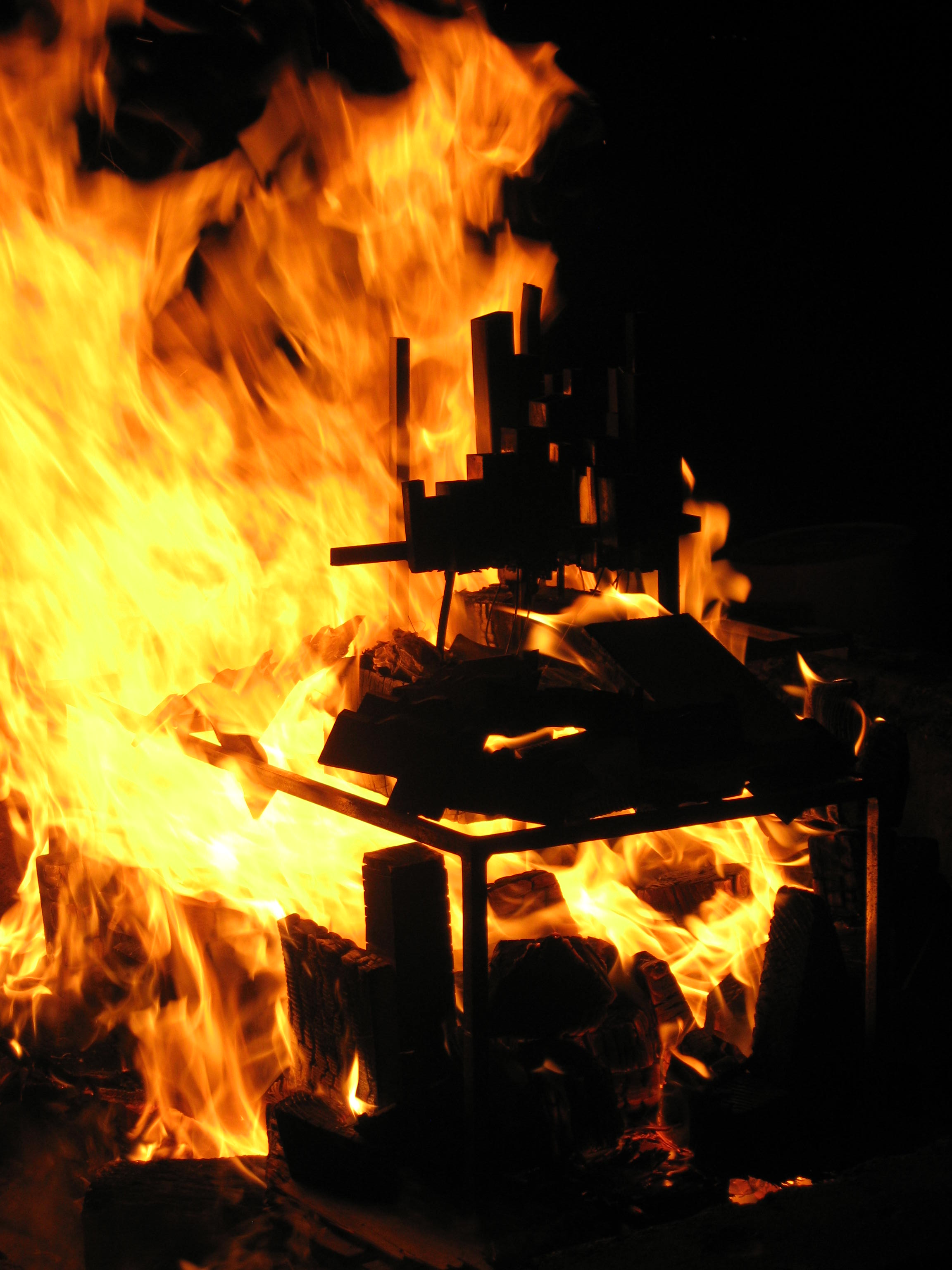 Fire Sculpture by Bob Jones at Coroflot.com