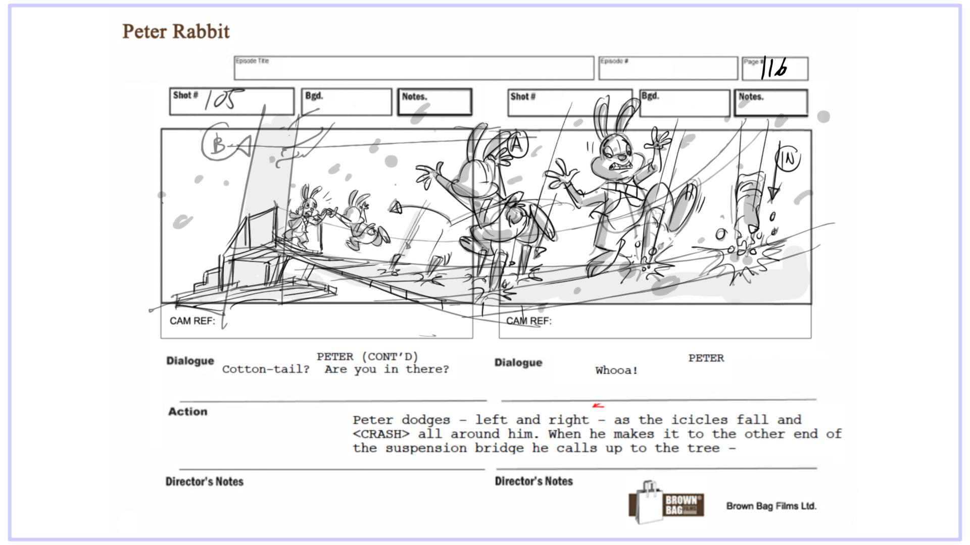 peter rabbit-storyboard artist-allan abelardo by STORYBOARD PORTFOLIO ...