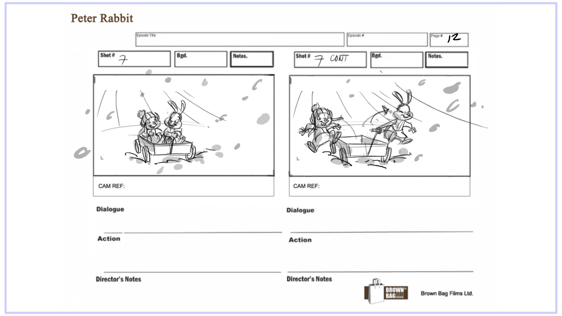 peter rabbit-storyboard artist-allan abelardo by STORYBOARD PORTFOLIO ...