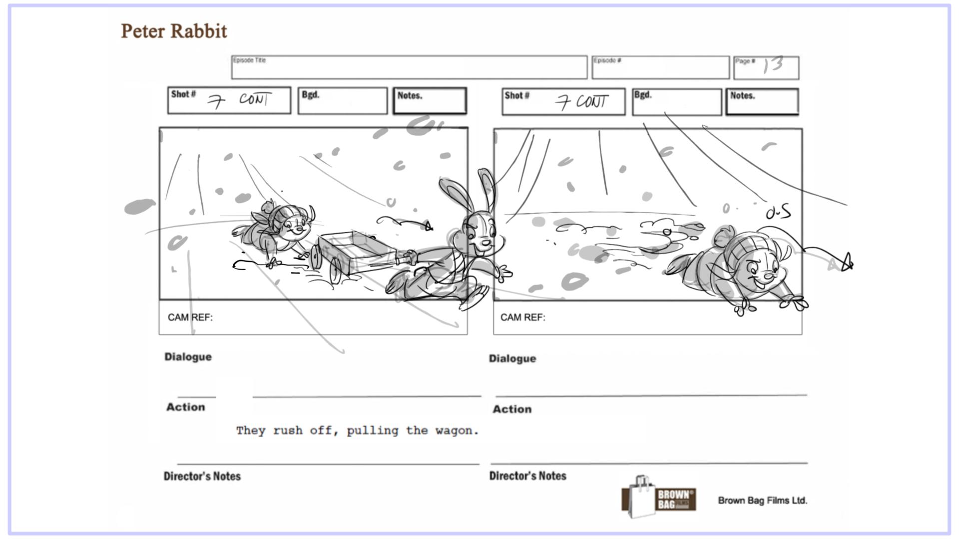 peter rabbit-storyboard artist-allan abelardo by STORYBOARD PORTFOLIO ...