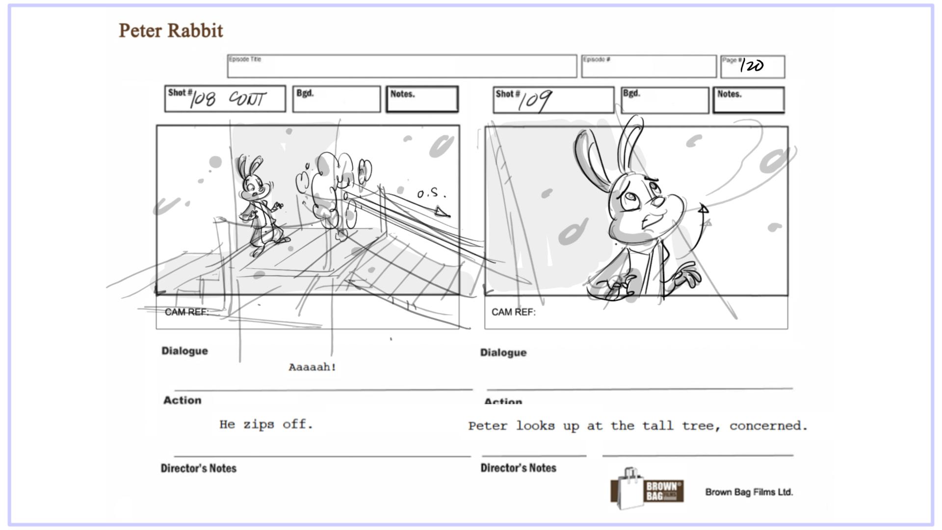 peter rabbit-storyboard artist-allan abelardo by STORYBOARD PORTFOLIO ...