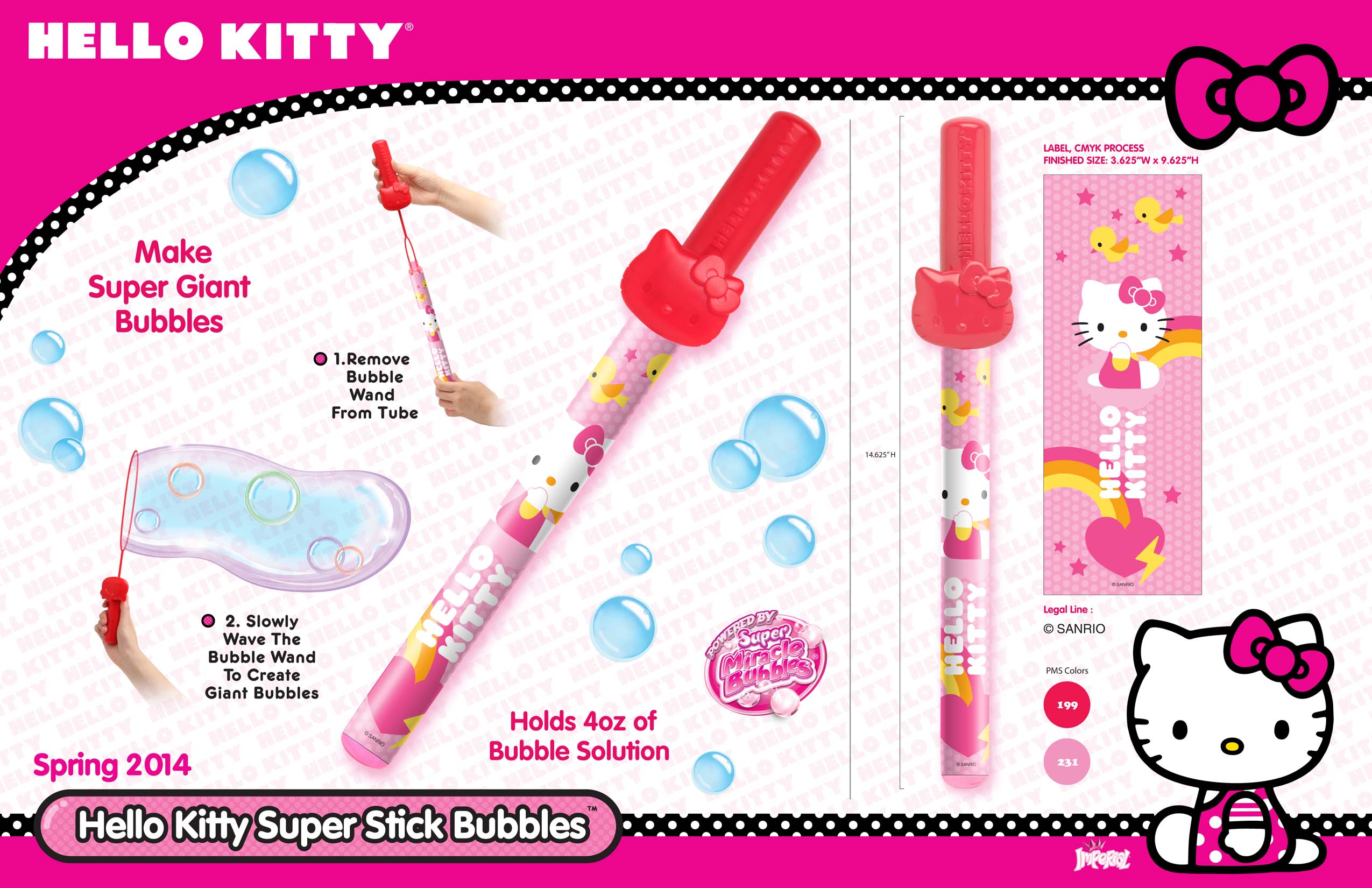 Hello Kitty Licensed Bubbles and Novelty by Winnie (Wei) Kang at ...