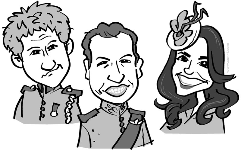 Caricatures by Petri Suni at Coroflot.com