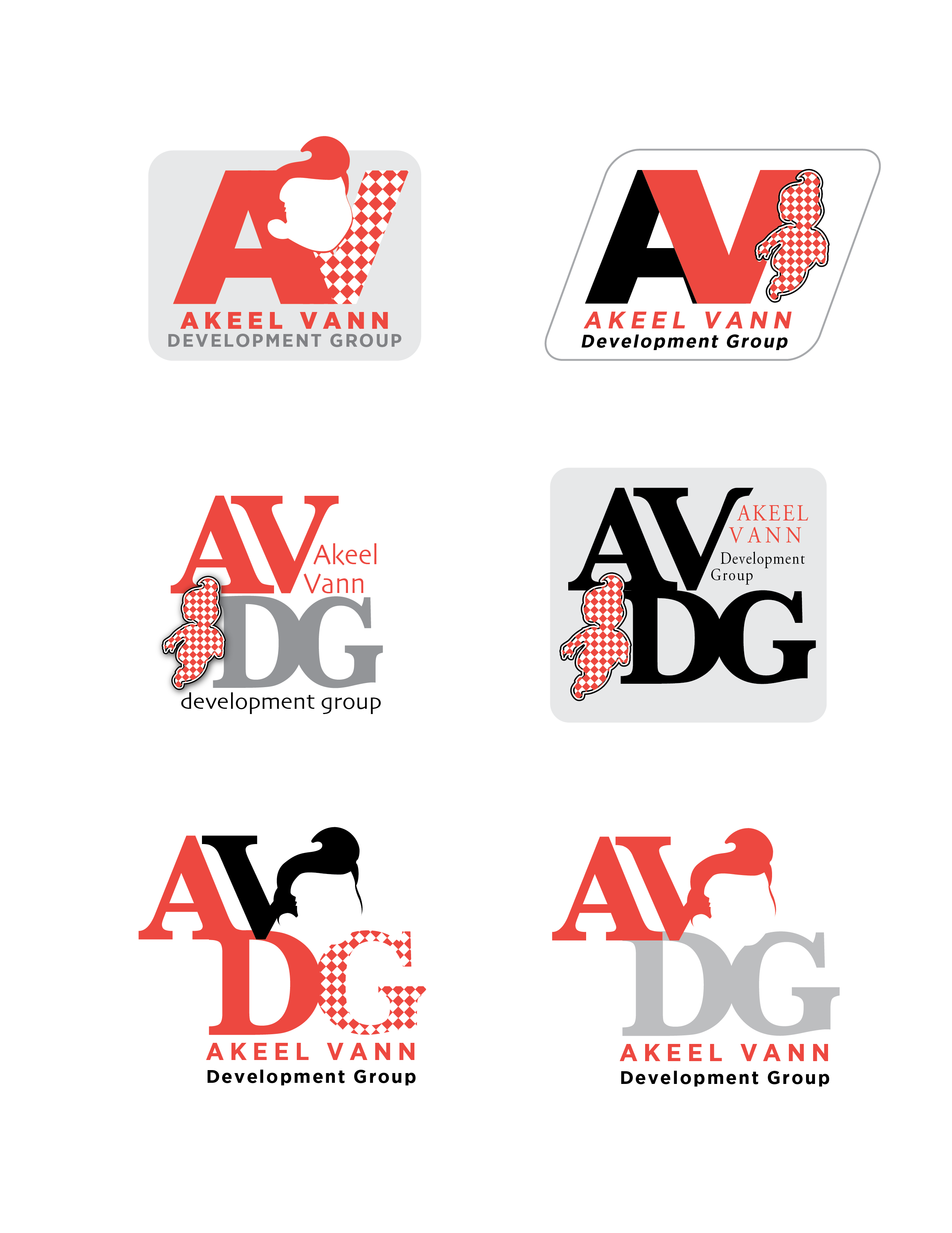Logo design for AVDG by Bridget (Steimel) Staruch at Coroflot.com