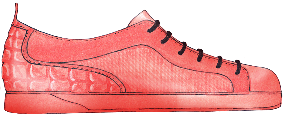 Footwear sketches / Dibujos de calzado a mano by Berta LATORRE at ...