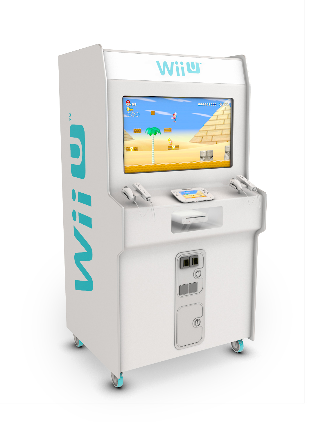 Nintendo Wii-U launch fixtures by David Kelly at Coroflot.com