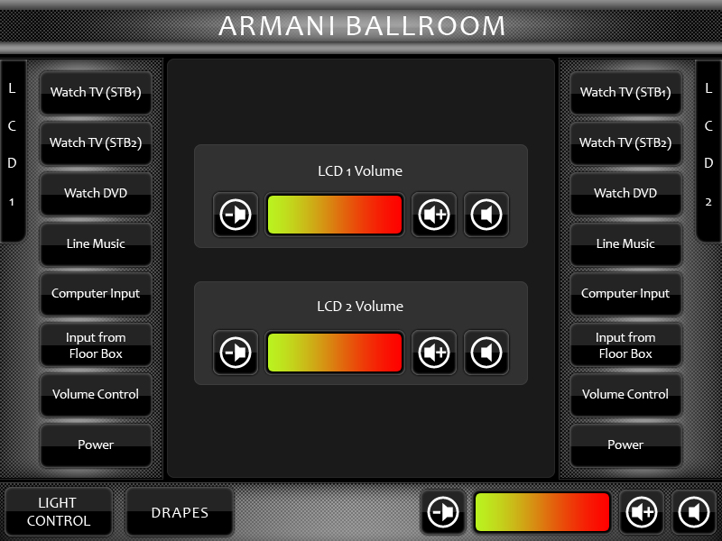 AMX GUI by Ashley Lizbeth Madula at Coroflot.com