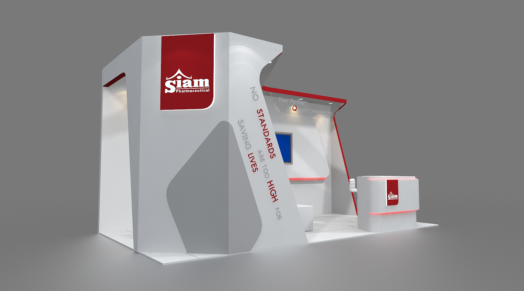 booth 3x6 by Arnon Wiriyavaranon at Coroflot.com