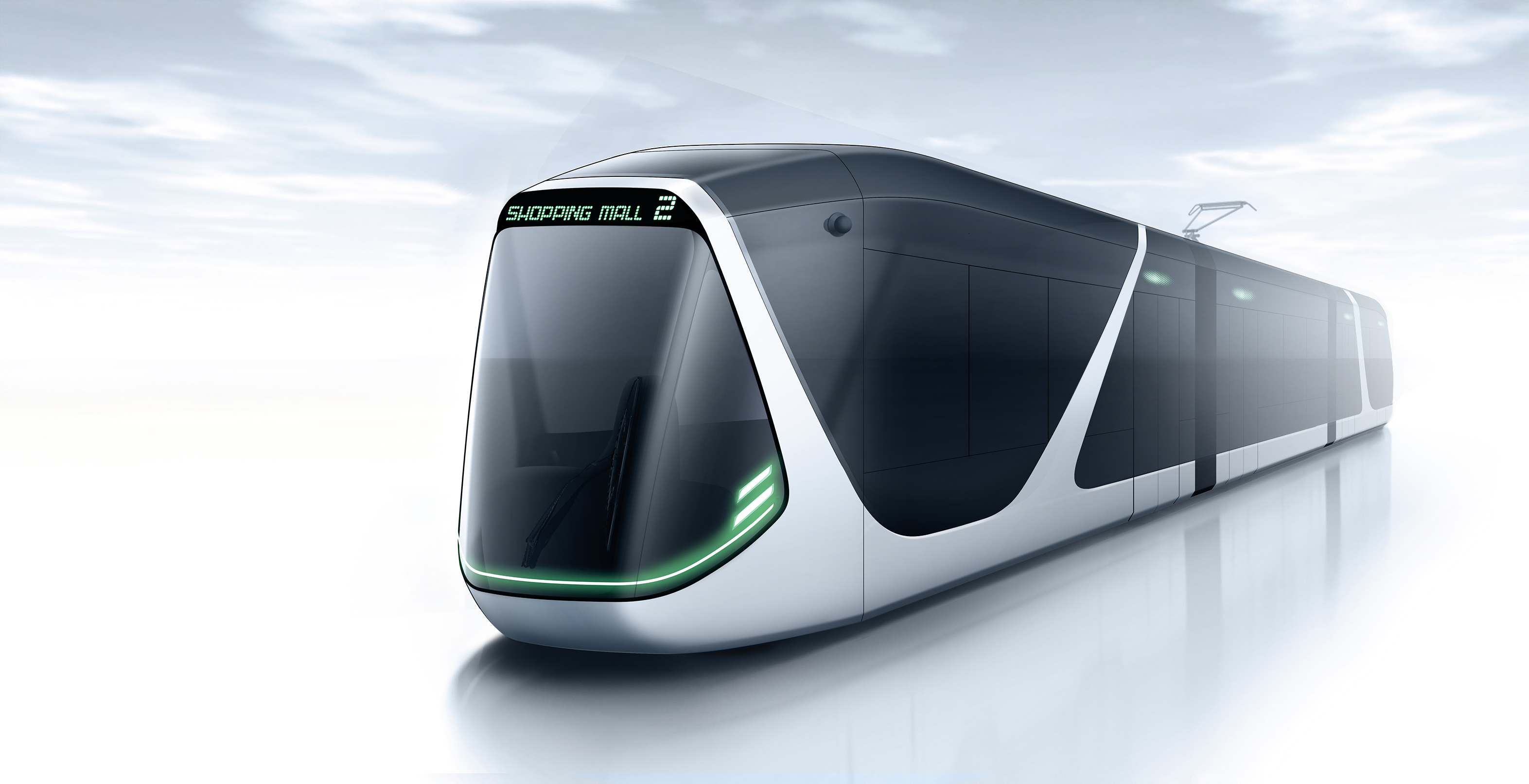 Beijing 2022 Olympic tram by Alexander Kotlyarevsky at Coroflot.com