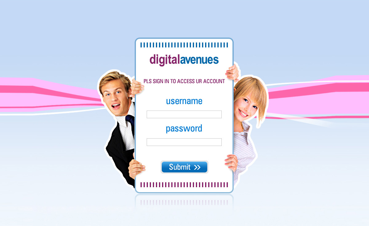 Digital Avenues Splash Screen by Goutam Pradhan at Coroflot.com