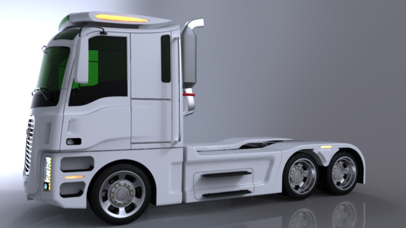 Euro Truck Cab over Engine by Rob Anderson at Coroflot.com