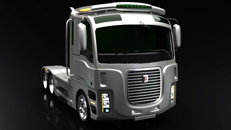 Euro Truck Cab over Engine by Rob Anderson at Coroflot.com