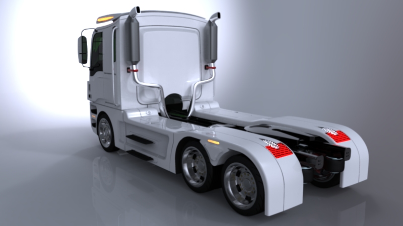 Euro Truck Cab over Engine by Rob Anderson at Coroflot.com