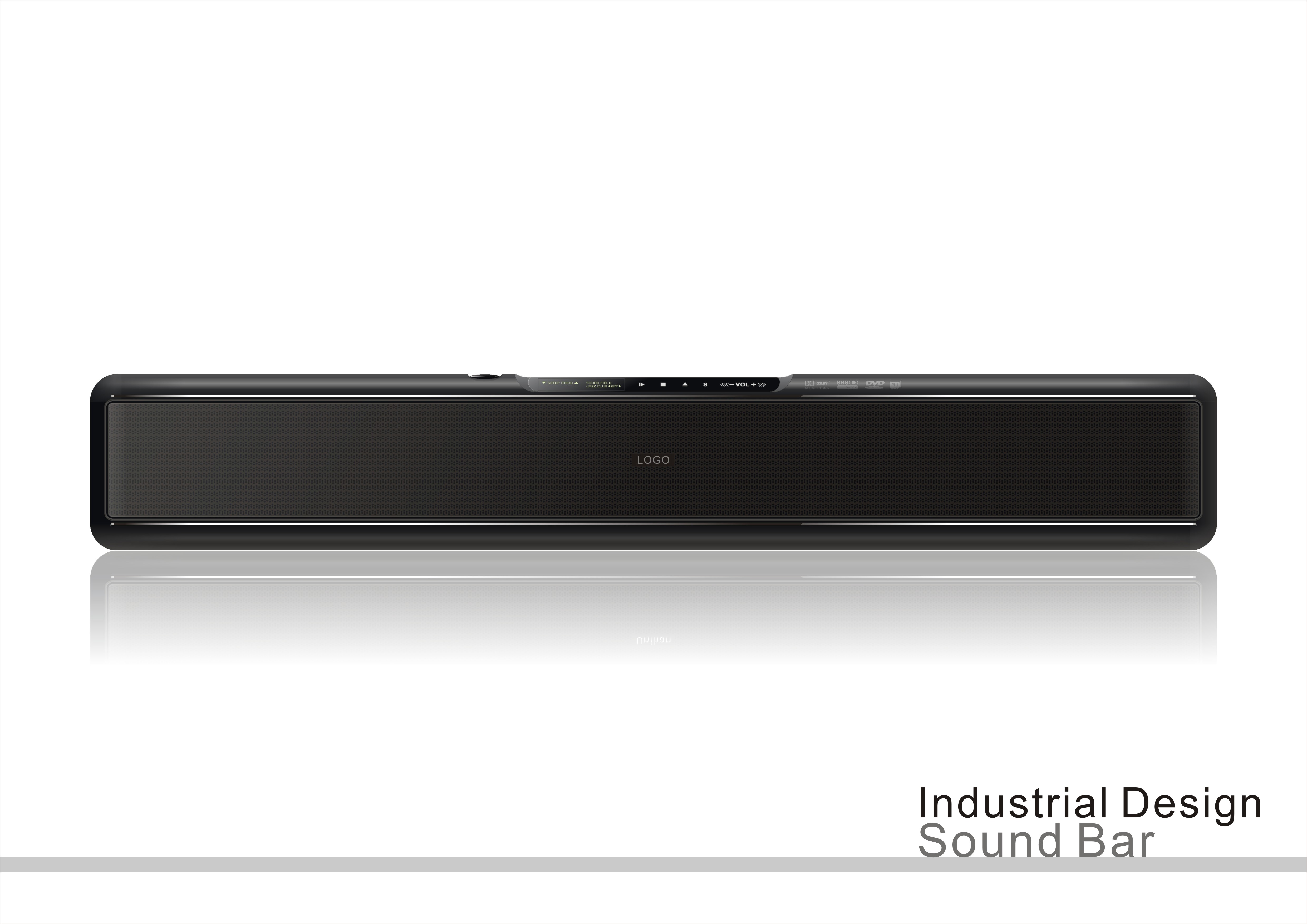 Speaker & sound bar design by Kevin Cheng at Coroflot.com