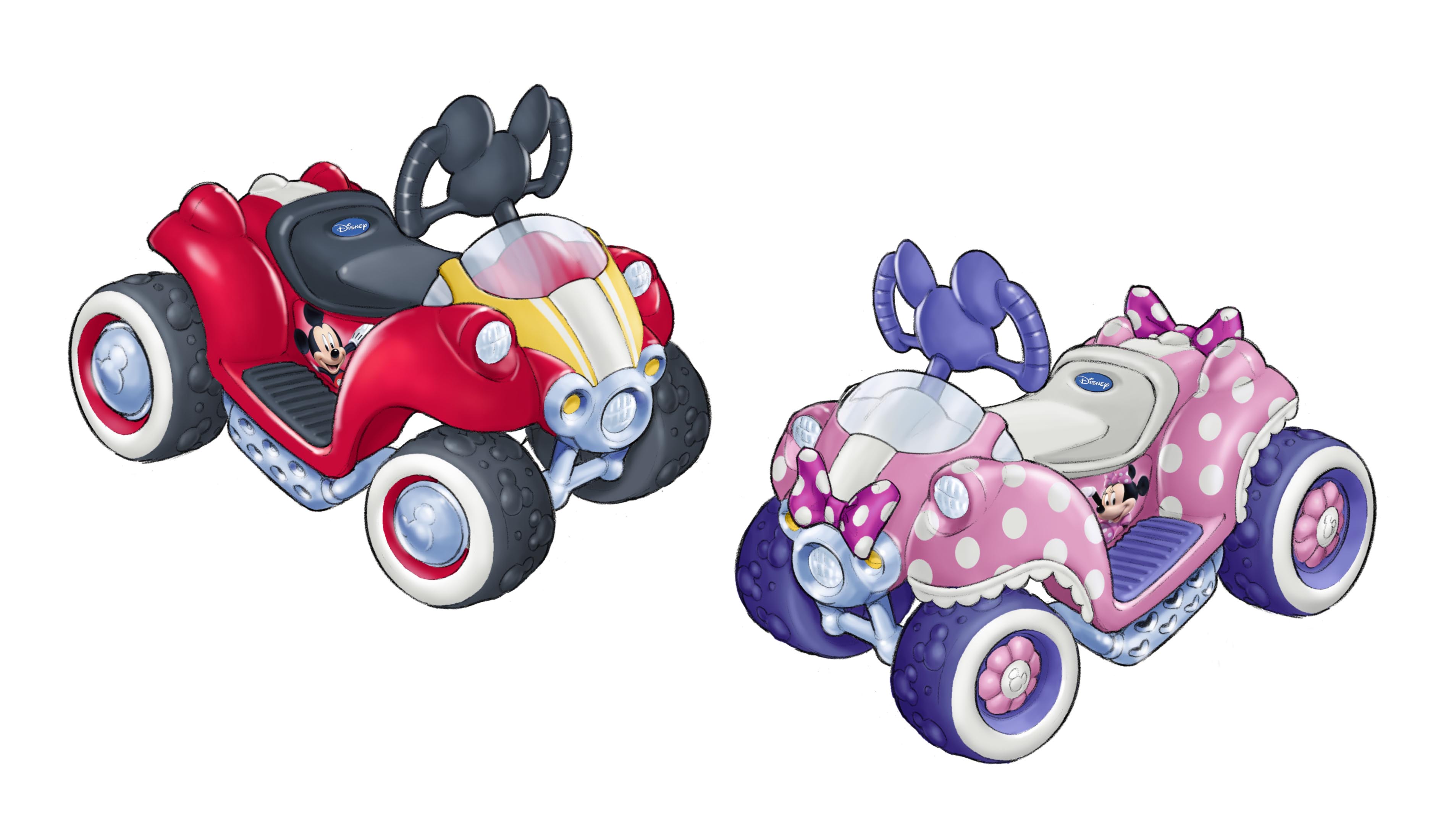 Mickey & Minnie Mouse ride-ons - Huffy by Edison Girard at Coroflot.com