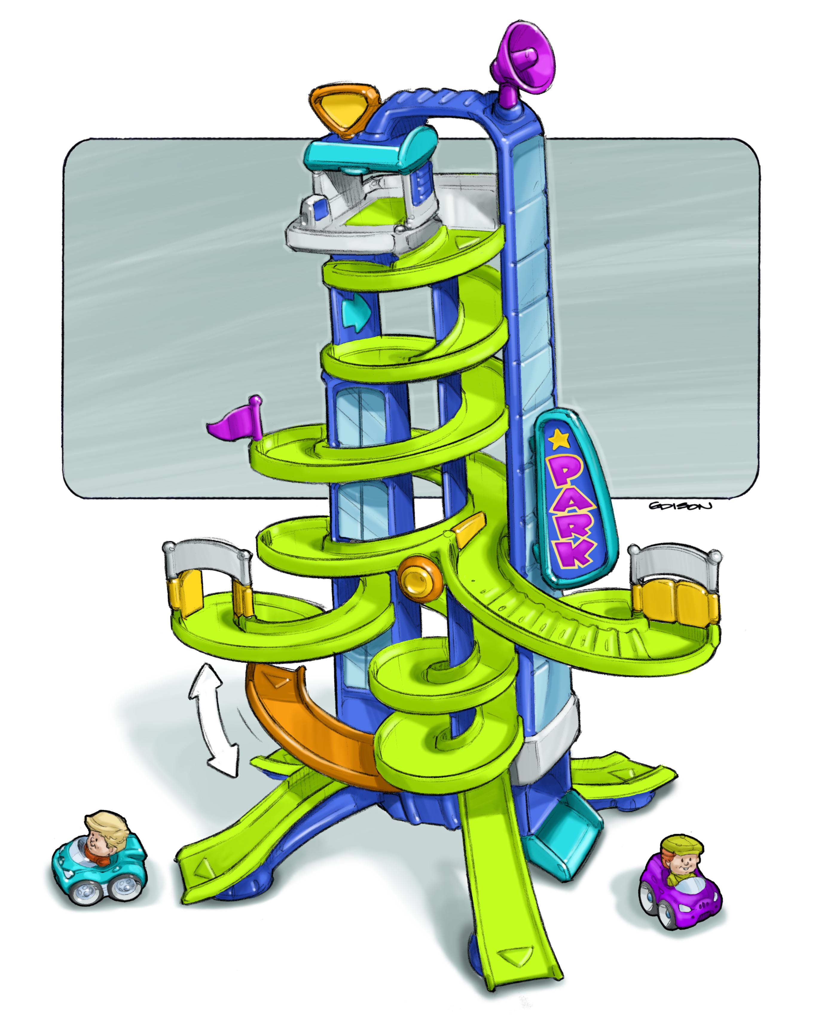 Fisher-Price Wheelies line by Edison Girard at Coroflot.com