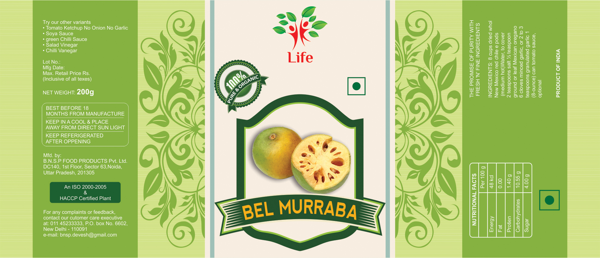 Bottel Sticker Design Sample by Raj Kumar Maurya at Coroflot.com