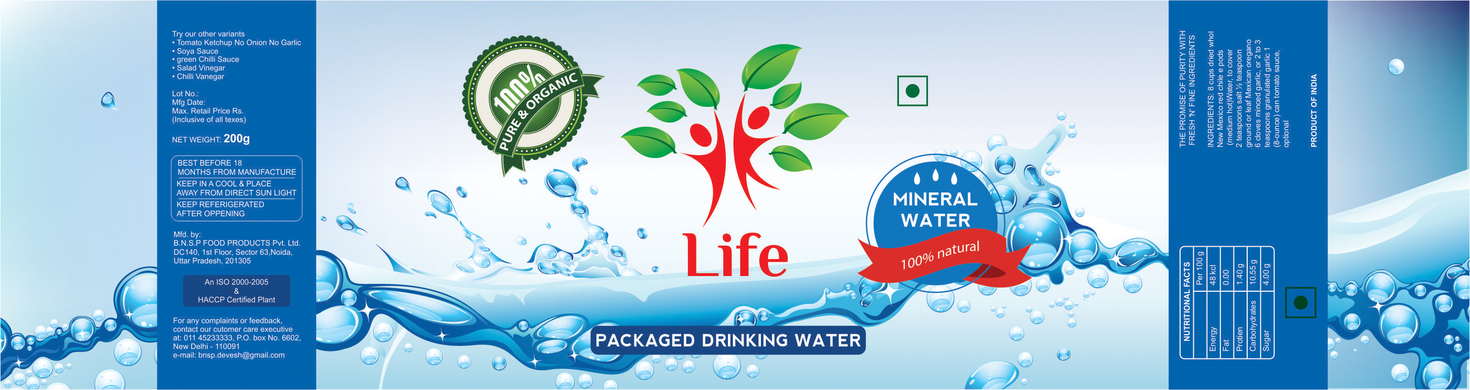 Bottel Sticker Design Sample by Raj Kumar Maurya at Coroflot.com