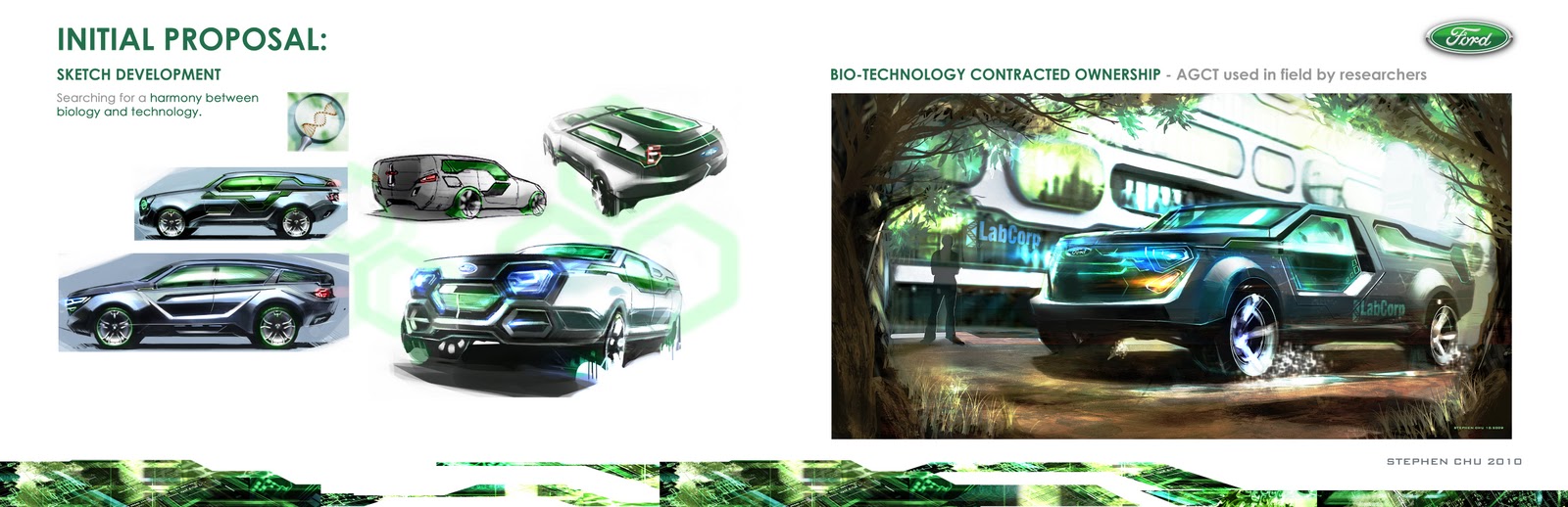 FORD 2040 Mobile Genetics Lab - AGCT by Stephen Chu at Coroflot.com