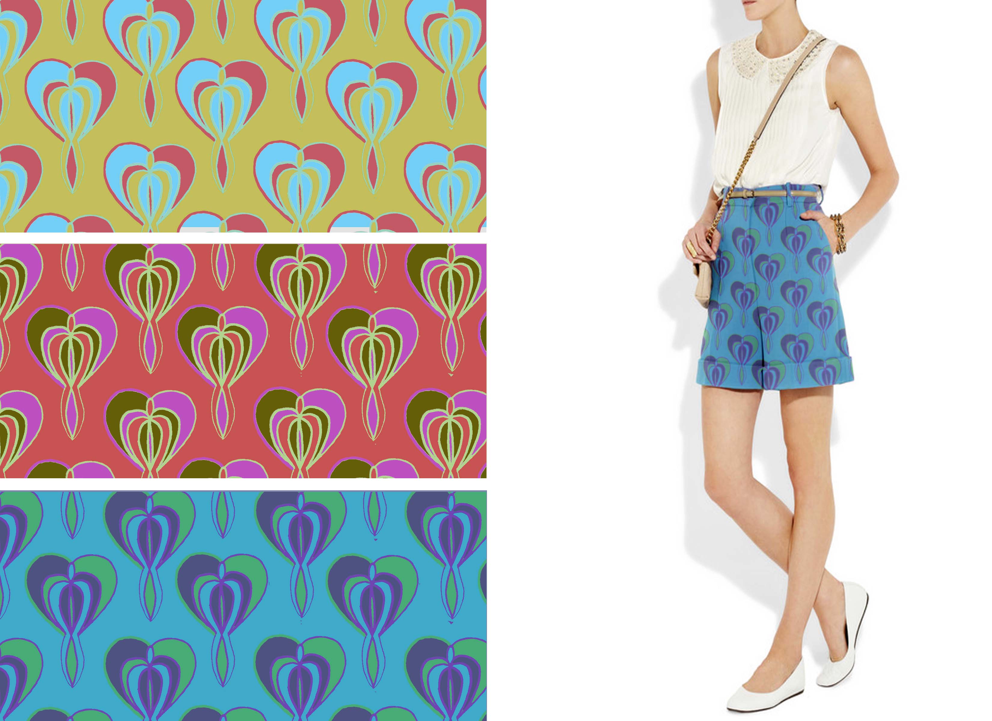 Repeat patterns by Angela Michell at Coroflot.com