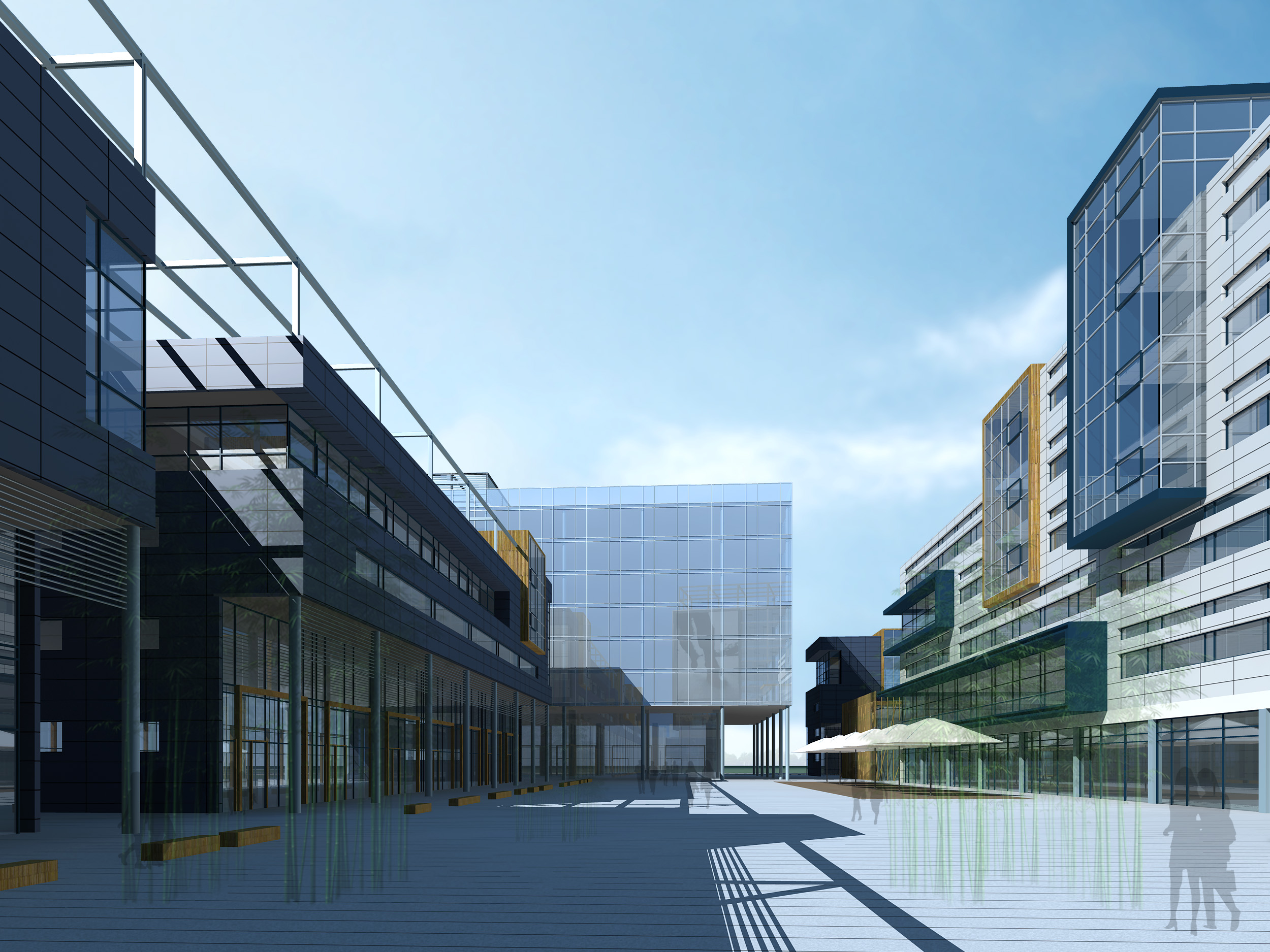 Architecture_Commercial complex_ Large scale by Svjetlana (Svet) Petric ...