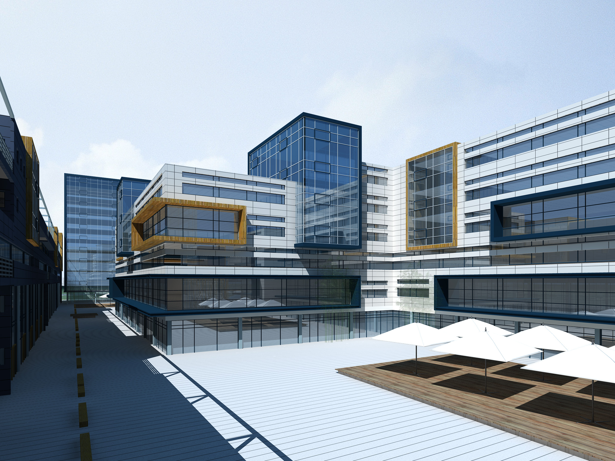 Architecture_Commercial complex_ Large scale by Svjetlana (Svet) Petric ...