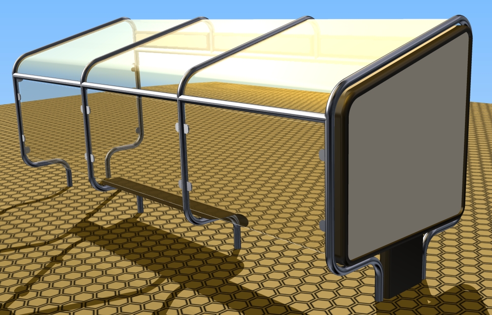 Bust stop design by Mike Sallai at Coroflot.com