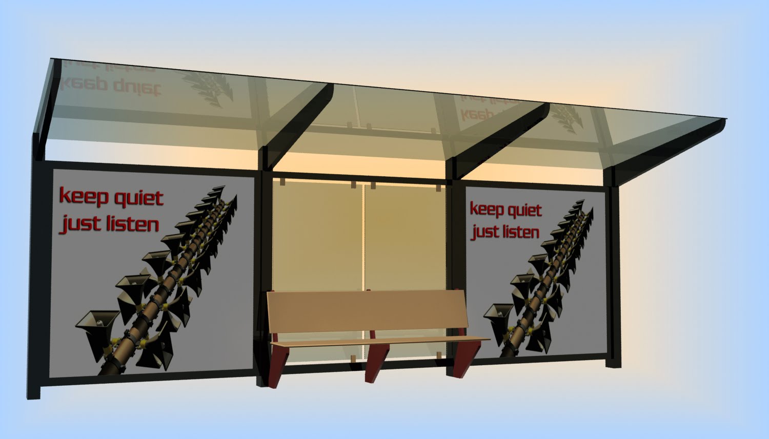 Bust stop design by Mike Sallai at Coroflot.com