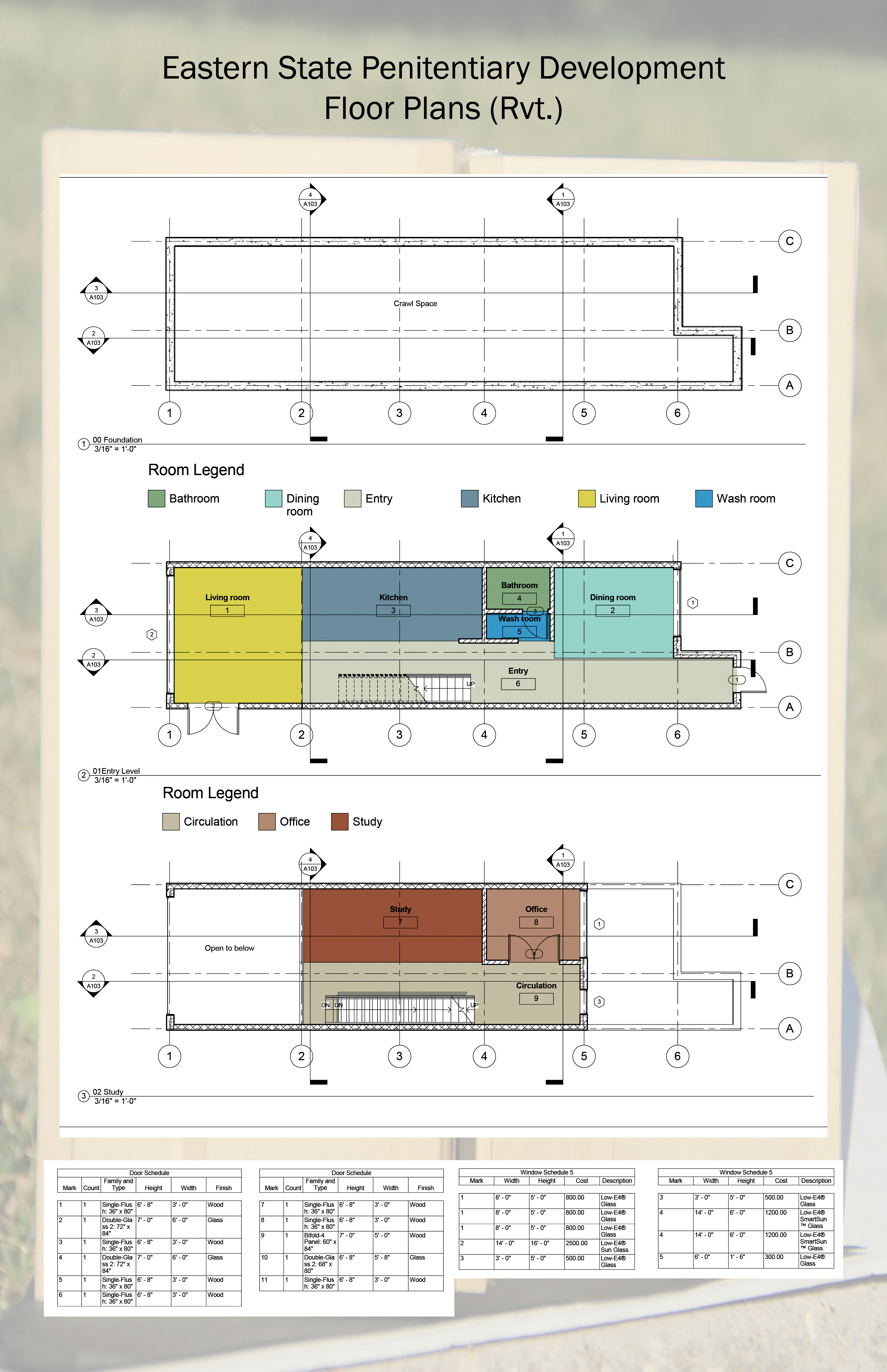 Eastern State Penitentiary Development by Andre Spinney at Coroflot.com