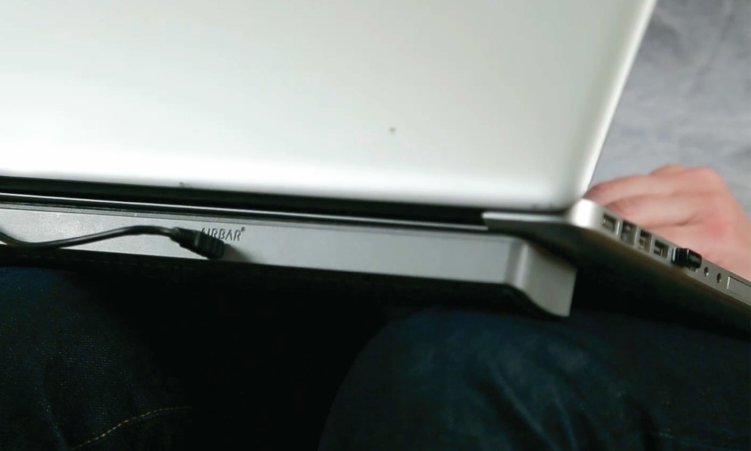AIRBAR: Laptop Cooling Bar by Dann Dykas at Coroflot.com