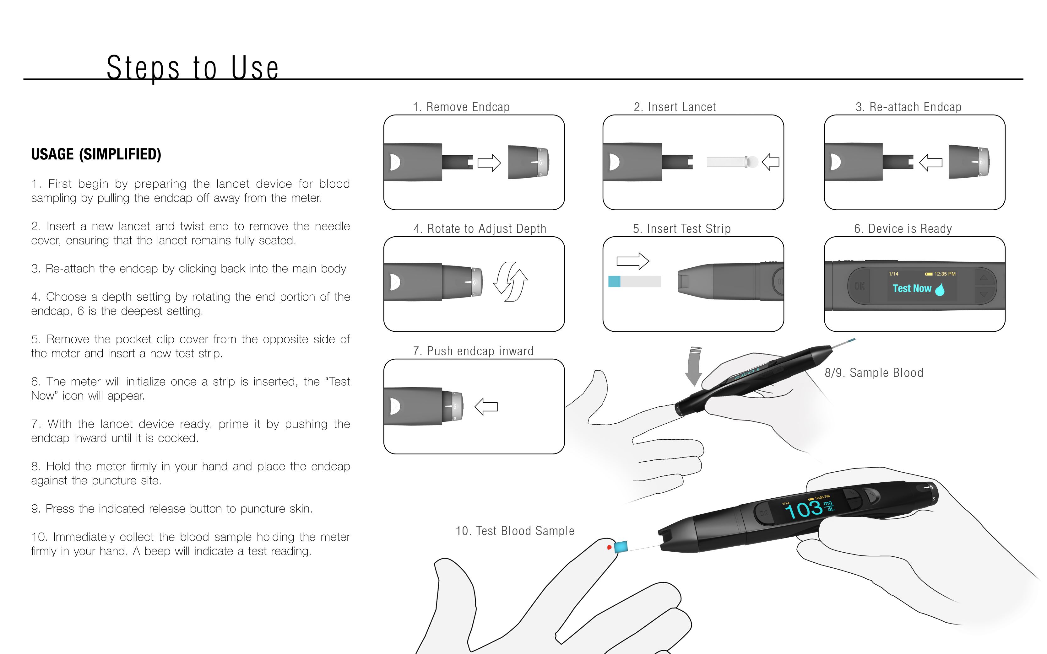 Glucometer Design by David Brown at Coroflot.com