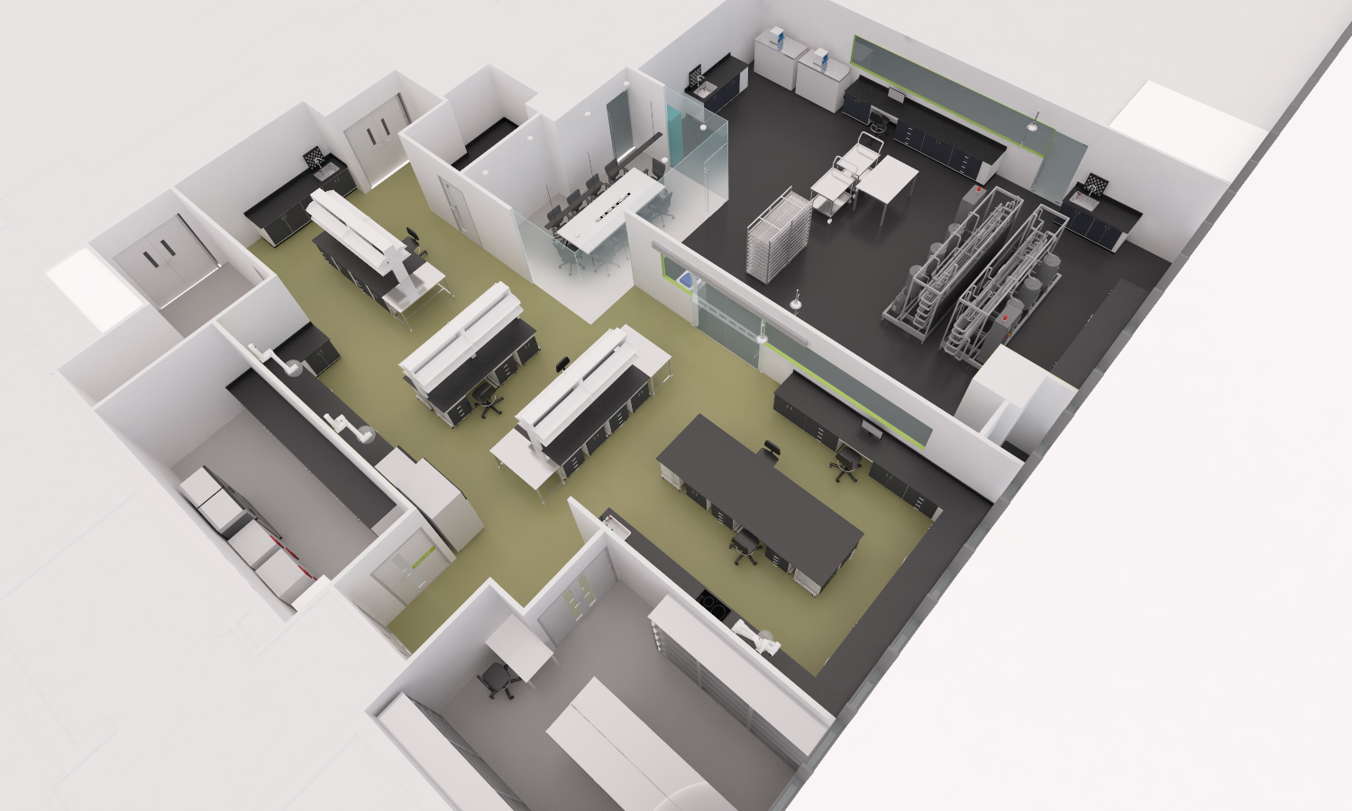 Laboratory design by Crystal Ong at Coroflot.com