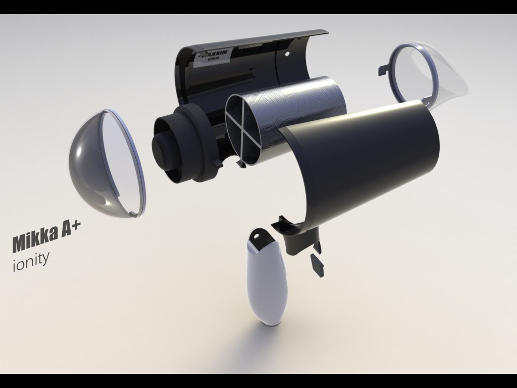 Hair dryer by Dan Luo at Coroflot.com