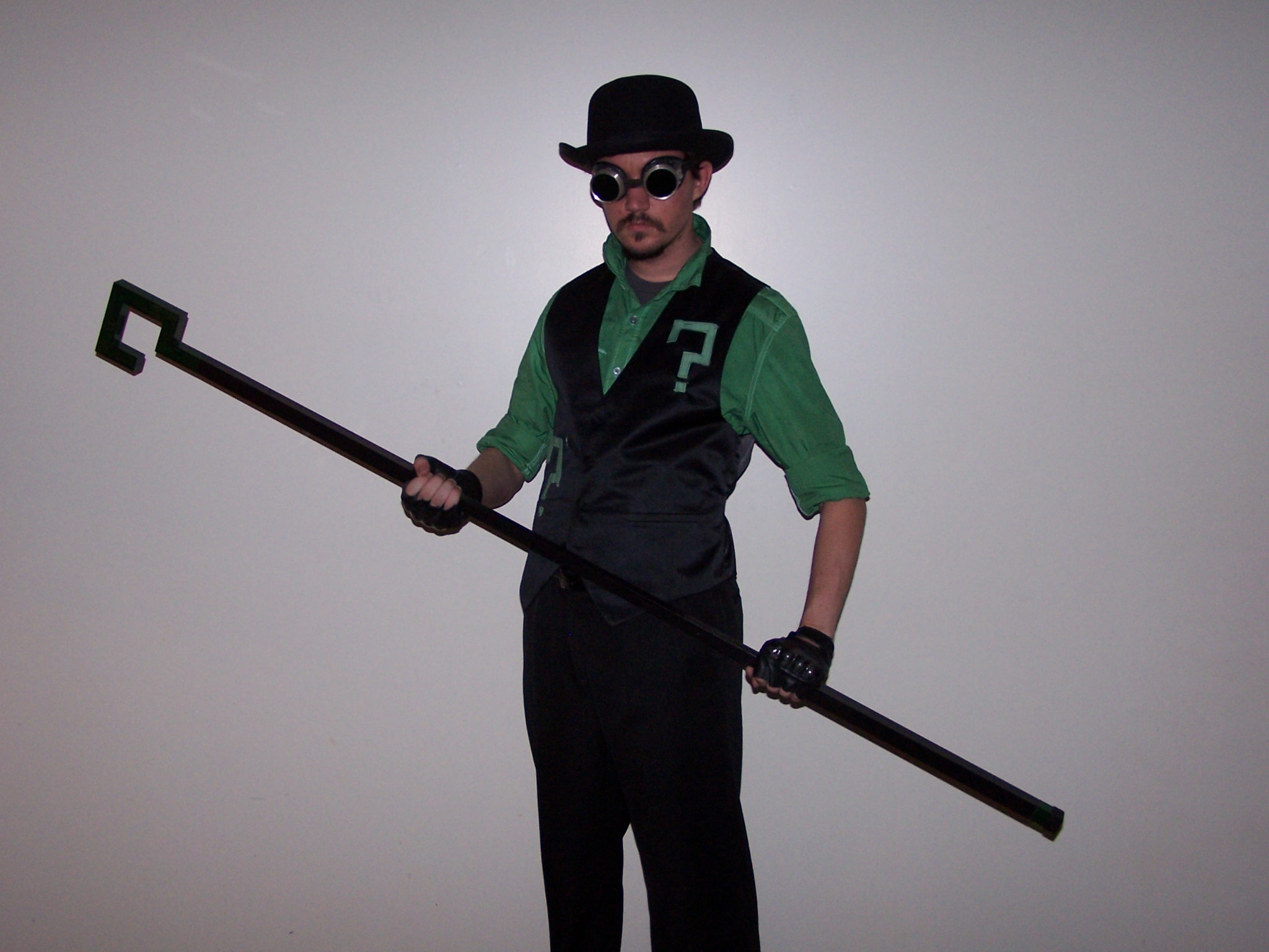 Riddler Cane/Staff by Kevin Gebhardt at Coroflot.com