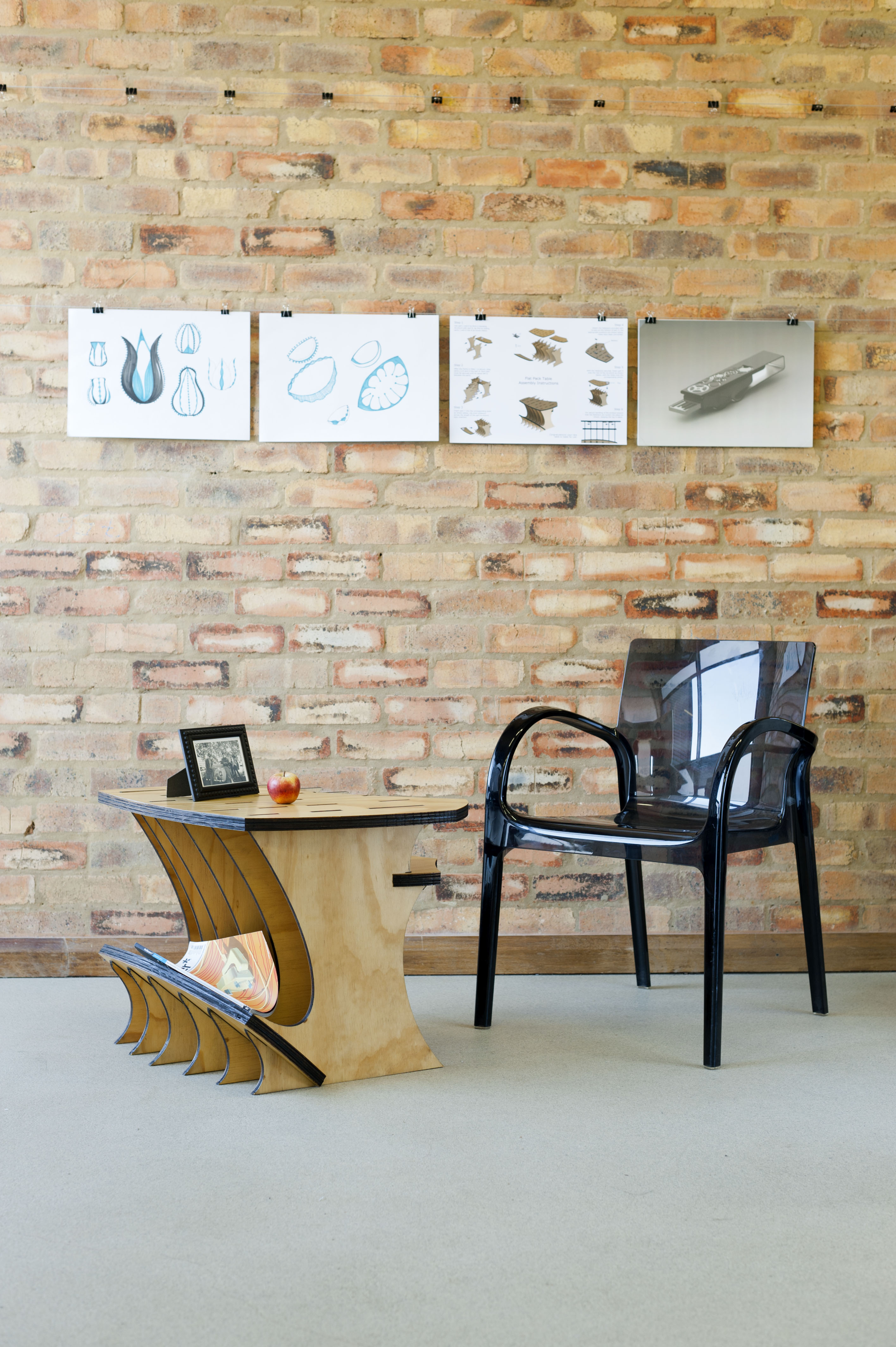 Furniture Design - Flat Pack Table by Johan de Beer at Coroflot.com