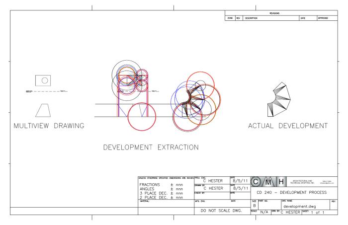 Descriptive Geometry (AutoCAD) by Christopher Hester at Coroflot.com