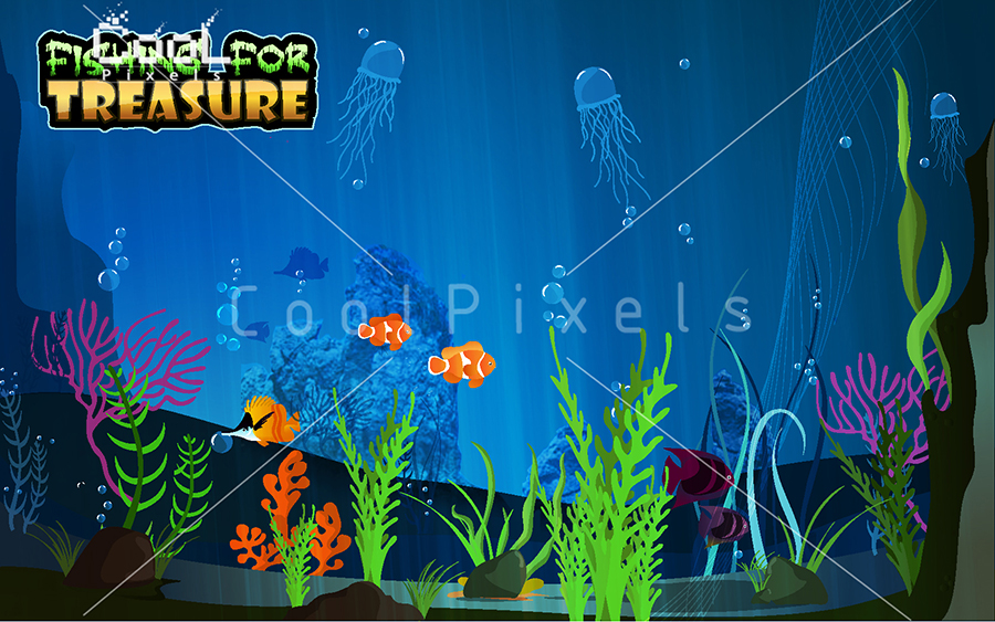 Fishing for treasure Scratch game by kundan singh at Coroflot.com