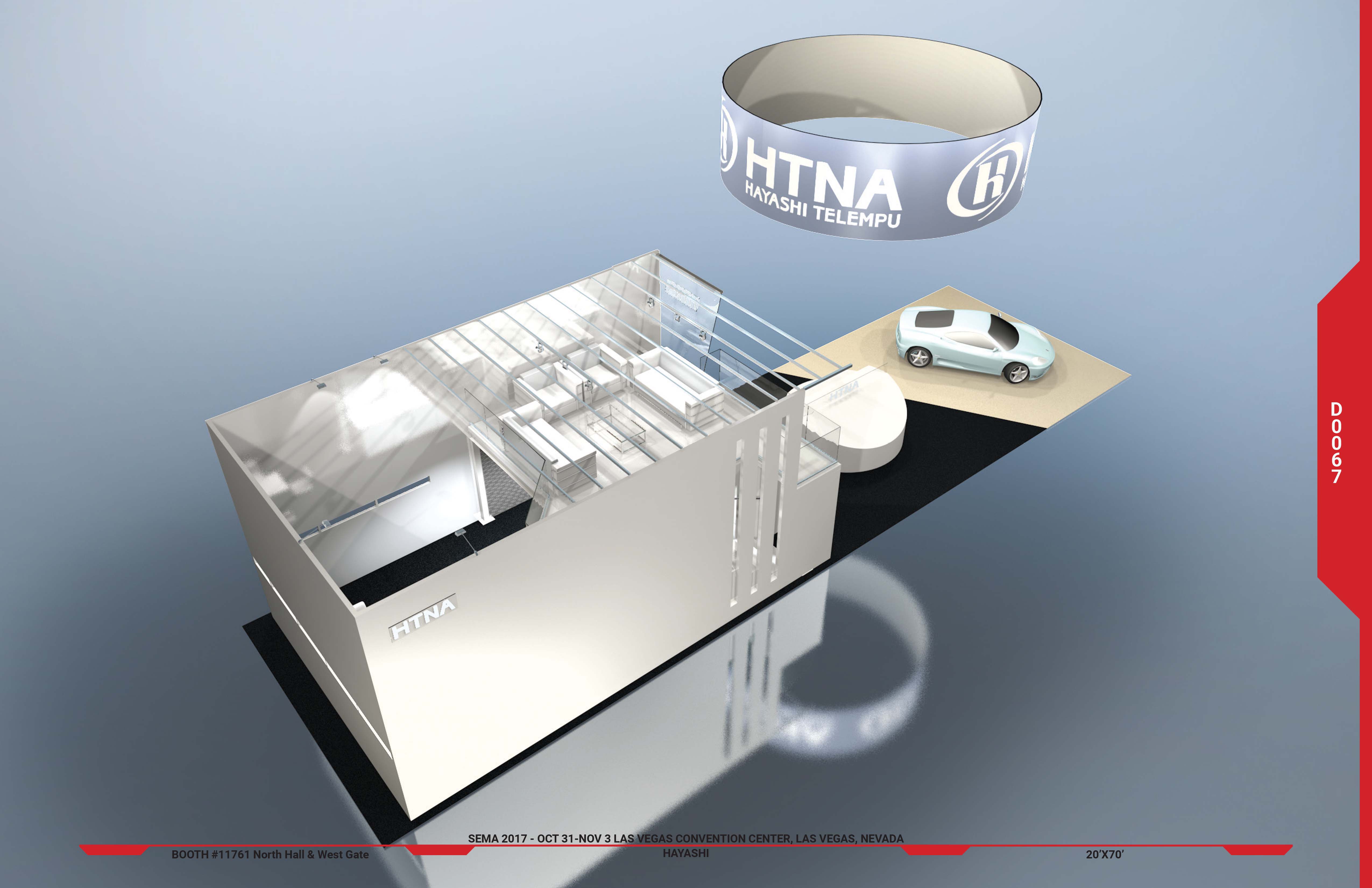 HTNA Display for SEMA by Shawn Bryant at Coroflot.com