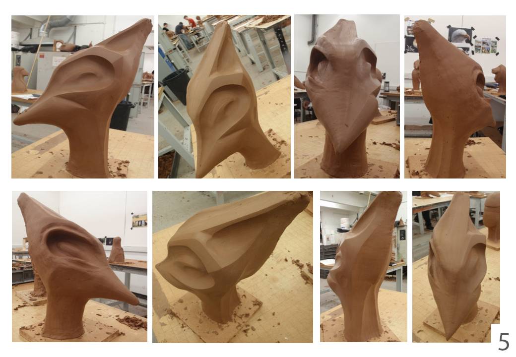 Clay Modeling by Paula Alvarez at Coroflot.com