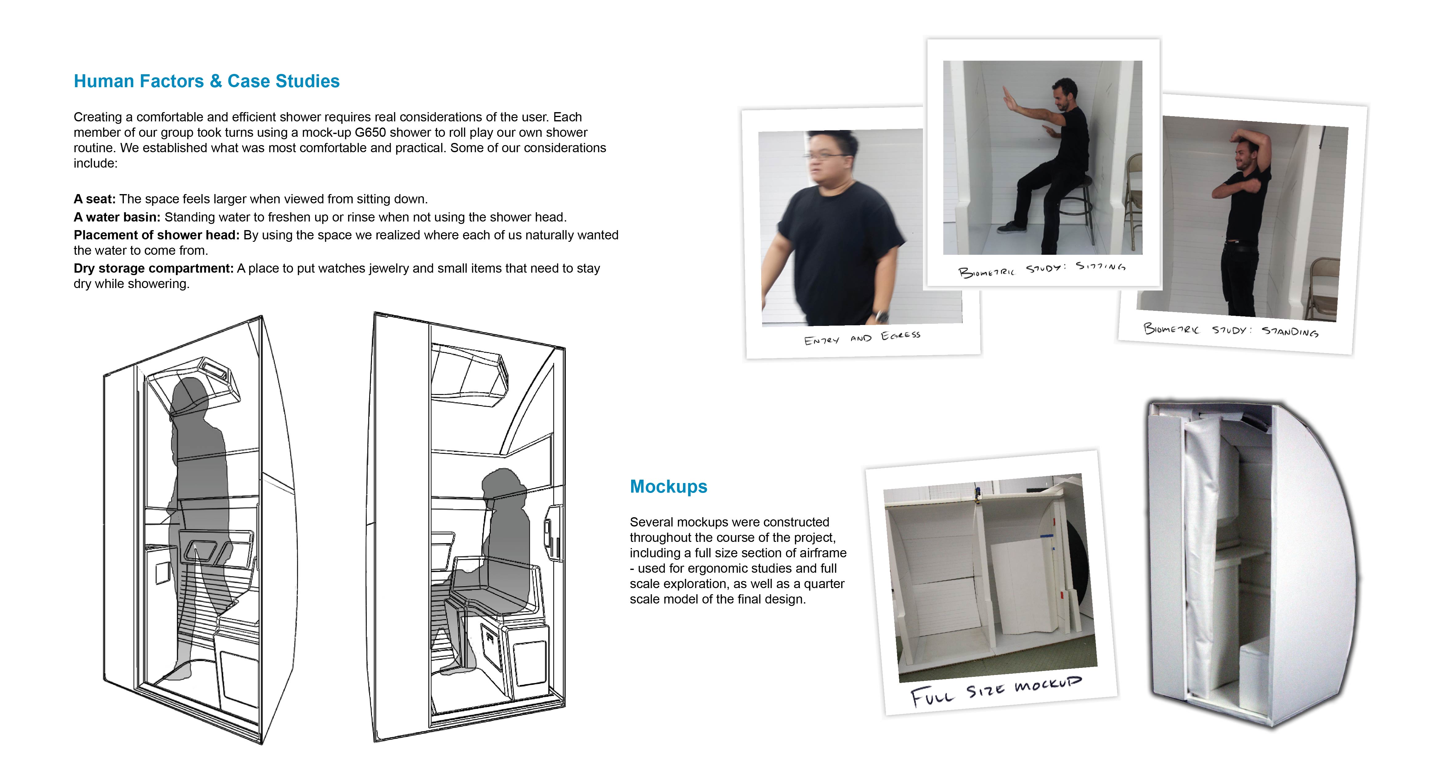 Gulfstream G650 Shower Compartment by Greg VanderPol at Coroflot.com