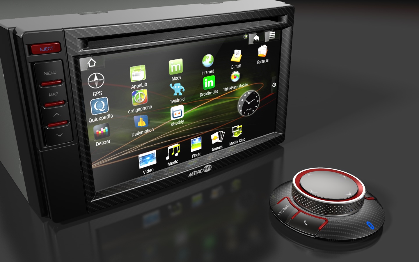 2010-Car AVN System Concept by JUEN BANG LAI at Coroflot.com