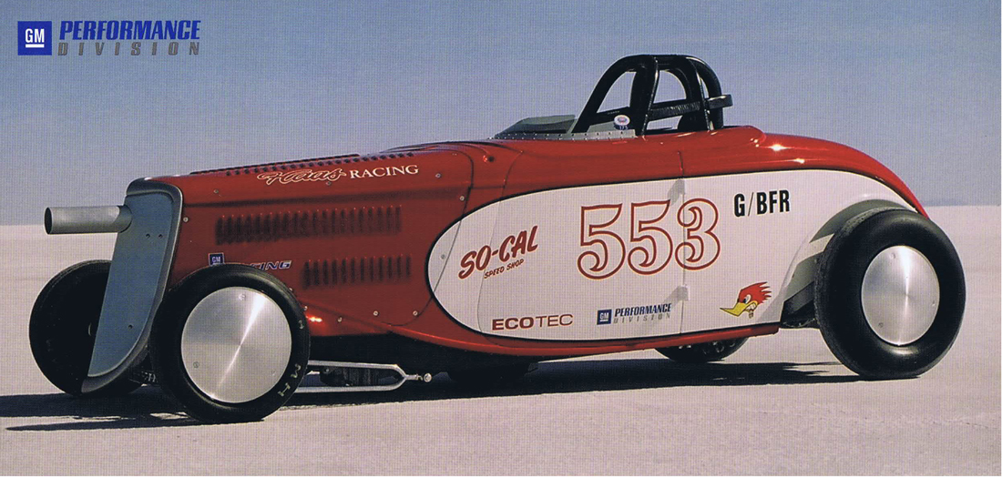 2003 So-Cal Speed Shop Hass - ECOTEC Powered Land Speed Racing '34 Ford ...