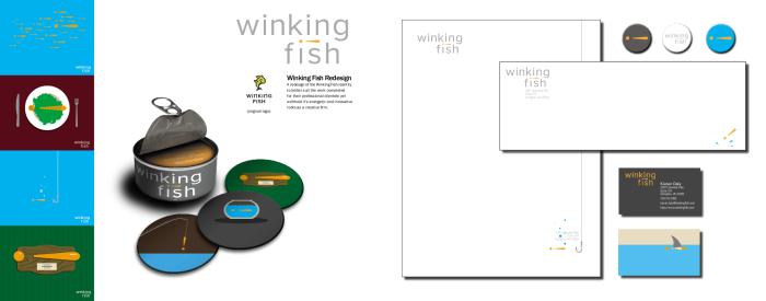Winking Fish Redesign by Andrew Adams at Coroflot.com
