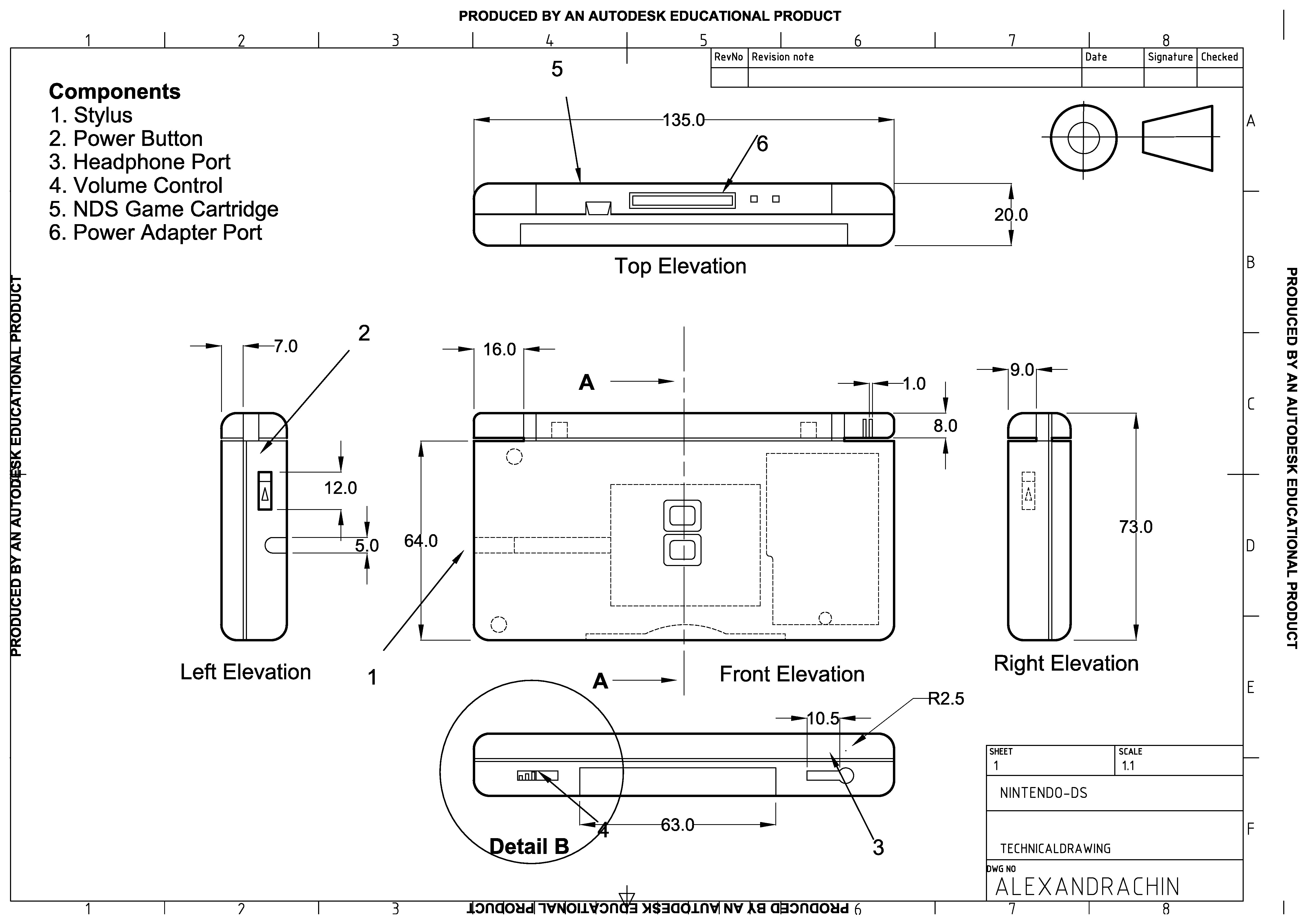Nintendo DS CAD Work by Alexandra Chin at Coroflot.com