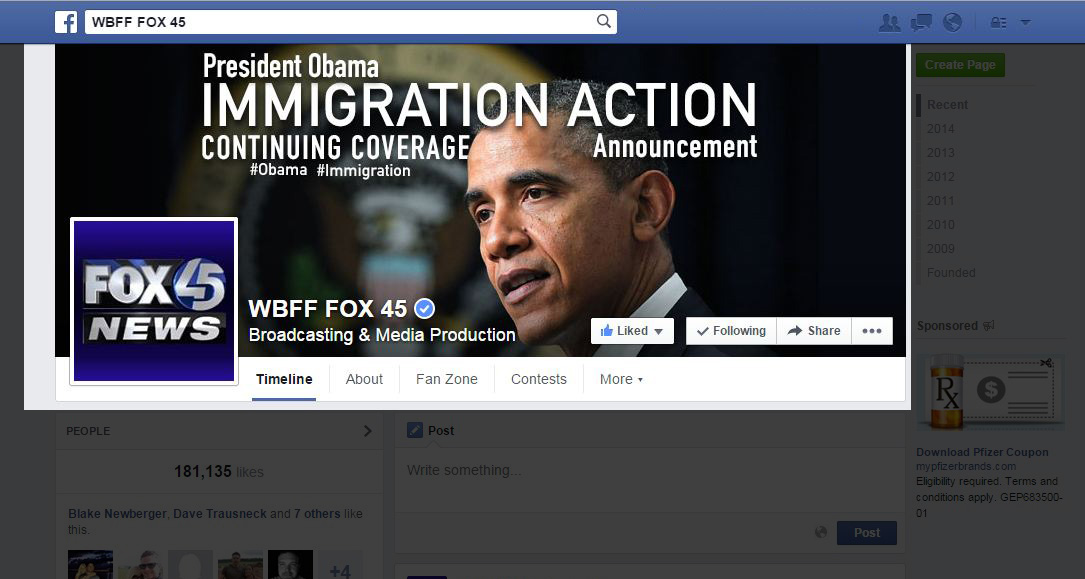 Breaking News Facebook Covers for SBG by George Teaford at Coroflot.com