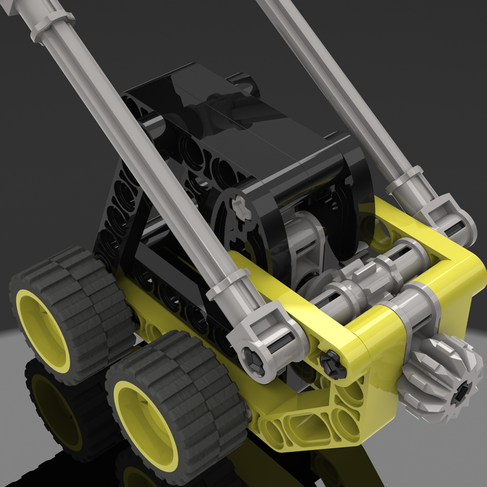 Lego Digger by Zoltan Major at Coroflot.com