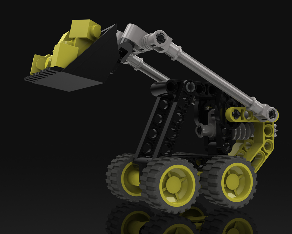 Lego Digger by Zoltan Major at Coroflot.com